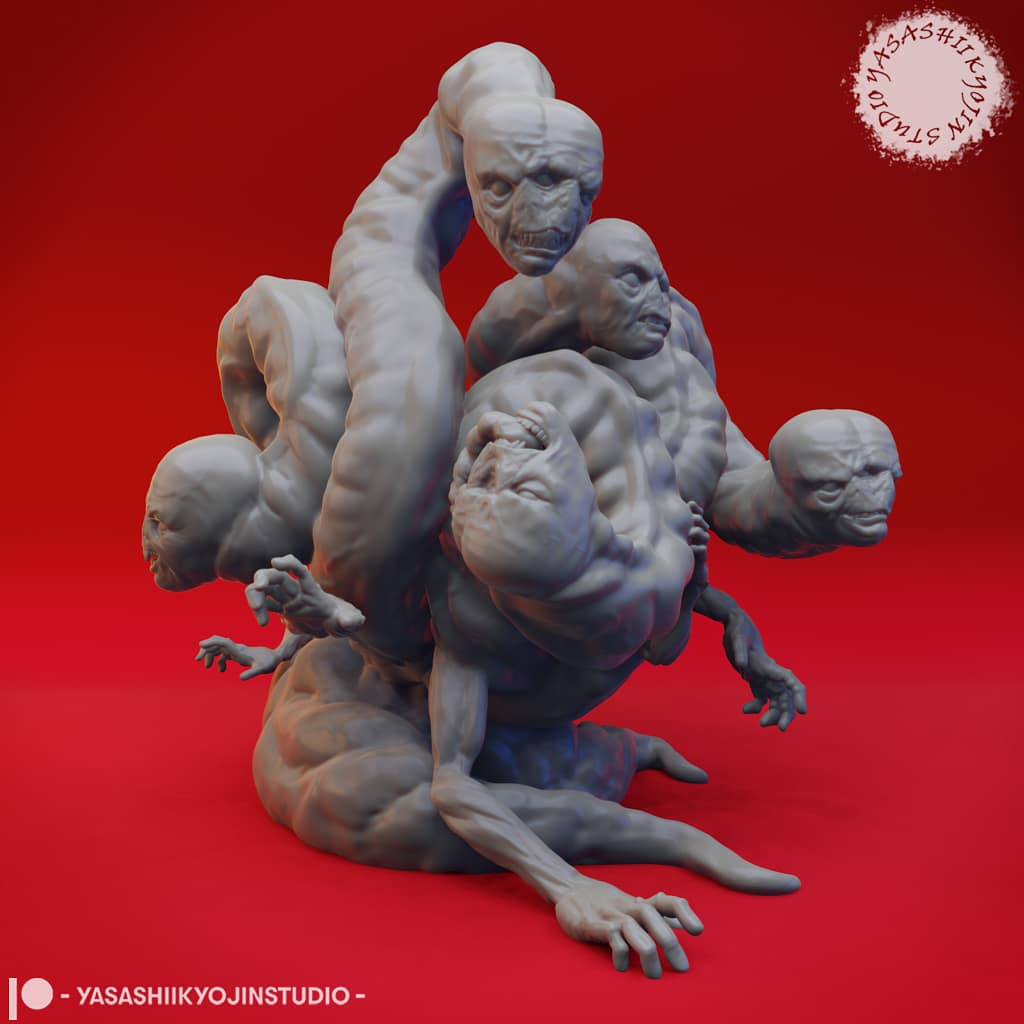 False Hydra Miniature – Resin Horror for TTRPG Encounters - Roll 4 Shenanigans